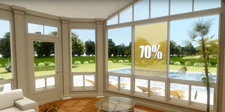 Build a sunroom on a budget with DIY vinyl pane windows | Project Of ...