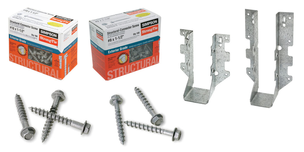 Build a strong, secure deck with Simpson Strong-Tie wood connectors ...